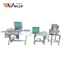 China Automatic Industrial Batter Making Machine Bread Crumbing Balls Machine Chicken Nugget Process Line for sale