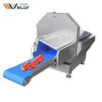 China Fully Automatic Fish Pork Beef Bacon Meat Slicing Slicer Cutting Machine for sale