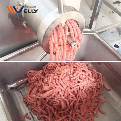 China Stainless Steel Commercial Meat Mincer Mixer Machine Meat Size 52 2.2kw for Minced Meat for sale