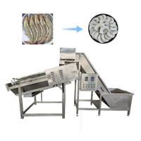 China Automatic Prawn Pleeing Machine Shrimp Deveiner Peeler Processing Machine for sale