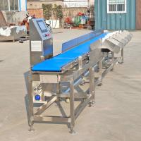 China Automatic Shrimp Crayfish Weight Sorting Machine Banana Fruit Vegetable Mini Potato Grading Fish Sorting Equipment for sale