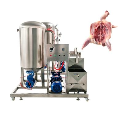 China Commercial Poultry Slaughter Equipment Vacuum Lung Suction Machine Chicken Duck Goose Viscera Suction Removing Machine for sale