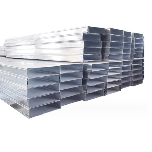 Quality Powder Coated Cable Metal Tray Side Rail Height 25-200mm High Corrosion for sale