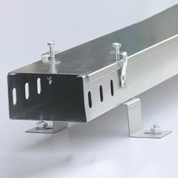 Quality Weatherproof Coating Adjustable Width Cable Tray  Depth Of 2 Inches To 8 Inches Length Of 6 Feet To 10 Feet for sale