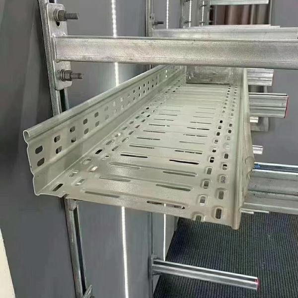 Quality Saltwater Resistant Cable Tray Galvanized Steel For Streamlined Cable Organization for sale