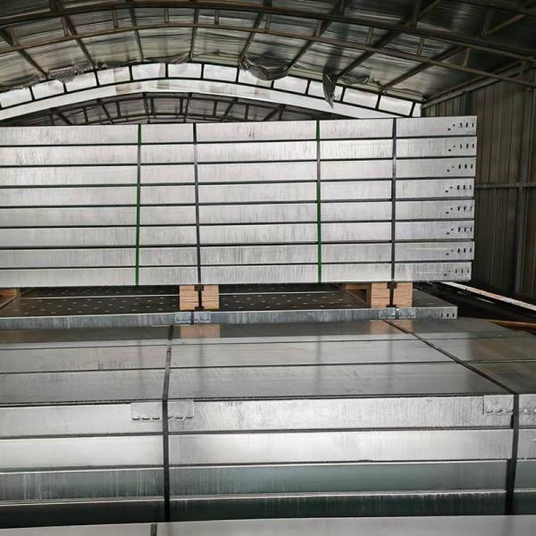 Quality Weatherproof Coating Adjustable Width Cable Tray Depth Of 2 Inches To 8 Inches for sale