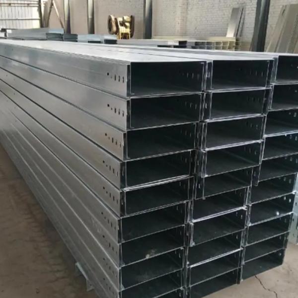 Quality Easy And Fast Installation Hot Dip Galvanized Cable Tray Non Flammable Wall mounted Floor mounted for sale