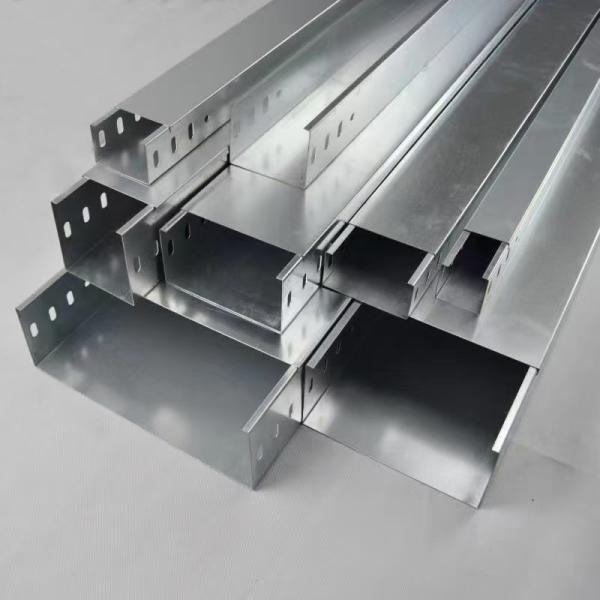 Quality Non Flammable Fire Resistance Galvanized Wall Mounted Cable Tray Installation Method for sale