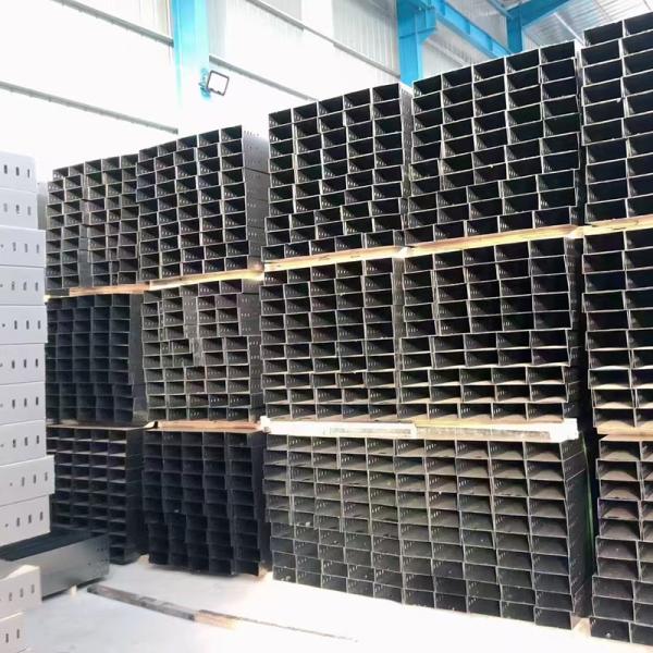 Quality Outdoor Cable Tray Hot Dip Galvanized Non Flammable Fire Resistance And Cover for sale