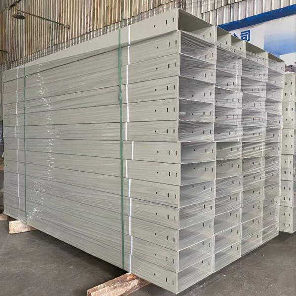 Quality Rectangle Flame Retardant Cable Metal Tray Medium Duty Load Capacity For Your for sale