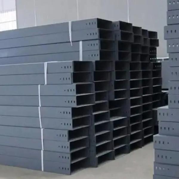 Quality Silver Fire Resistant Cable Tray Stainless Steel Width 100mm-1000mm For Customer for sale