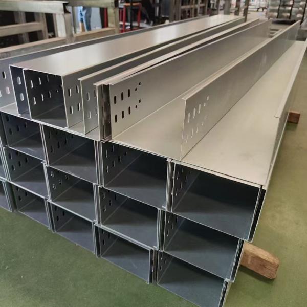 Quality Wall Mounted Aluminium Cable Tray With Fire Resistance Protection Capability for sale