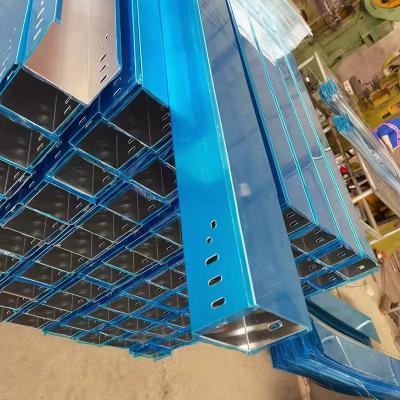 Quality 0.7-3.0um Thickness Aluminum Raceway Cable Tray Light Weight for sale