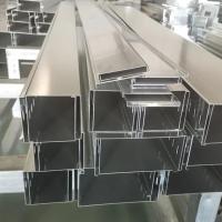 China Fire Resistance Cable Tray Solid Silver Cable Management System for sale