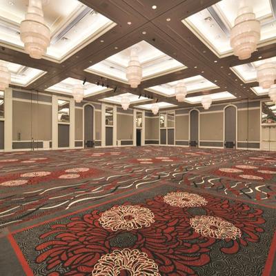 Cina Corridoio della camera d'albergo Anti-slip Tapis de nylon tufted parete a parete con disegno astratto in vendita
