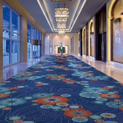 Cina Affidabile Rectangle Axminster 5 Star Hotel Pavimento tappeto con disegno personalizzato in vendita
