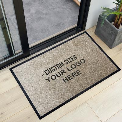 China Carpet Door Mat Non Slip PVC Coil Floor Cushion for Welcome Entrance Front Door Mats for sale