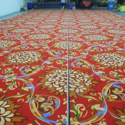 Cina Macchine per tappeti da casinò in lana di lusso in nylon Axminster in vendita