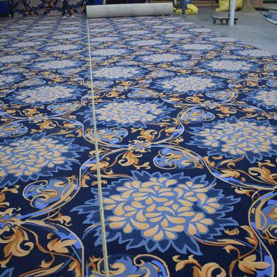 Cina Macchine per tappeti da casinò in lana di lusso in nylon Axminster in vendita
