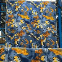 China Rectangular Floral Design Tufted Wool PP Material Nylon Printed Carpet for Lobby Area for sale
