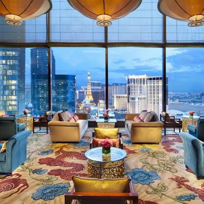 Cina Rettangolo larghezza 4m 100% Nylon Stampato Broadloom Cut Pile Hotel Room Carpet Usato in hotel in vendita