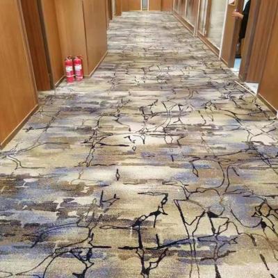 Cina Tappeto per camere d'albergo commerciale in nylon con disegno stampato per sale da ballo e corridoio dell'hotel in vendita