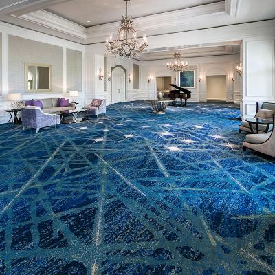 China Handgemaakte houten zijde hotelkamer tapijt voor banketzaal gebedskamer geweven door ALFOMBRA Te koop