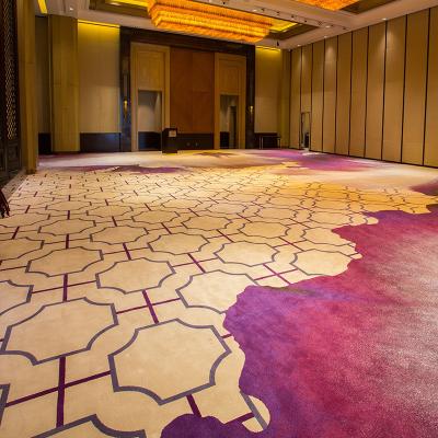 China Handgemaakte houten zijde hotelkamer tapijt voor banketzaal gebedskamer geweven door ALFOMBRA Te koop