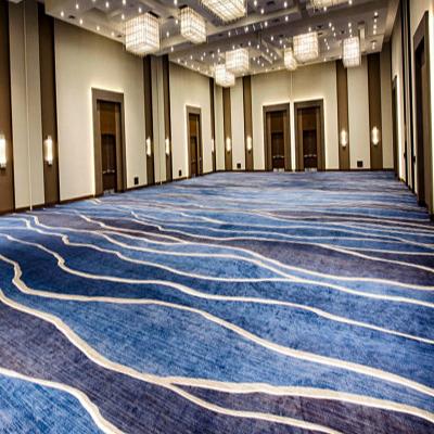 China Nylon geprinte bloemen tapijt voor de gang Hotel stijl tapijt Luxe Commercieel Te koop