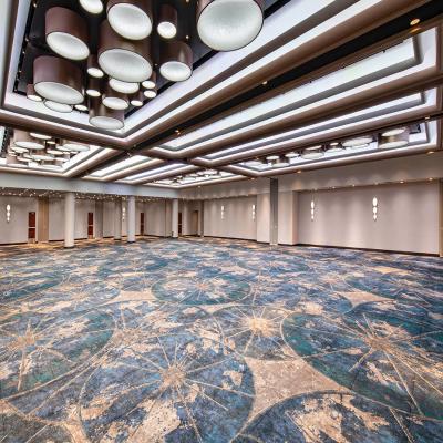 China Nylon geprinte bloemen tapijt voor de gang Hotel stijl tapijt Luxe Commercieel Te koop