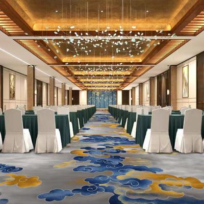 China Diseño de alfombras de hoteles con cobertura de nylon duradera de pared a pared en venta