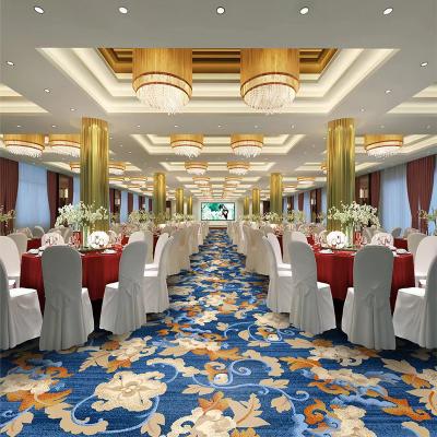 China Hotel tapijt ontwerp met duurzame nylon wand-tot-wand dekking Te koop