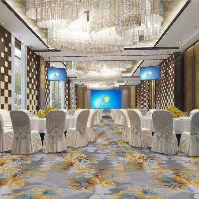 China Hotel tapijt ontwerp met duurzame nylon wand-tot-wand dekking Te koop