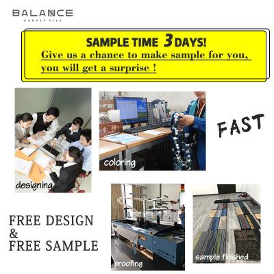 China Cut Pile Mulit Level Loop Pile Construction Modern Design Thick Carpet Tile For Office for sale