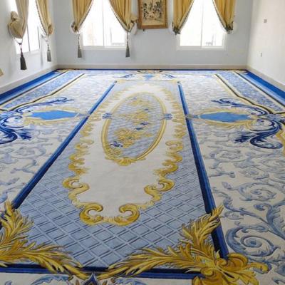 Cina Tappeto 3D a mano soffocato per hotel di lusso in vendita