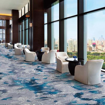 Cina Tappeto stampato in 100% nylon per hotel sale da banchetto camere da letto PVC decorativo esterno in vendita