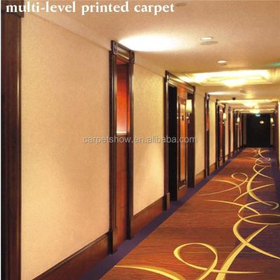 Cina Tappeto stampato in 100% nylon per hotel sale da banchetto camere da letto PVC decorativo esterno in vendita
