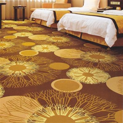 China Custom 100% wol Nylon gedrukte tapijt voor thuis Hotel gebeden gesneden stapel Tufted rollen slaapkamer Te koop