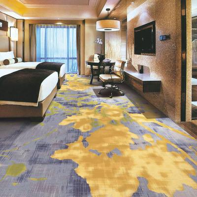 China Voorbeeld milieuvriendelijk Nylon gedrukt muur aan muur Hotel Modern Design Ballroom tapijt Te koop