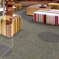 China Polypropylene Nylon Polyester Square Carpet Tiles for Office Kitchen Bedroom Decor for sale