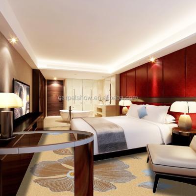 Cina Supporto taglie personalizzate tappeti per corridoi di hotel moderni con disegno floreale Jacquard personalizzato in vendita
