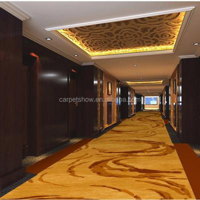 Cina Supporto taglie personalizzate tappeti per corridoi di hotel moderni con disegno floreale Jacquard personalizzato in vendita