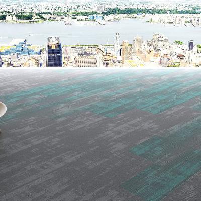 Cina Tappeto di alta qualità resistente all'usura ufficio rimovibile piastrelle di pavimento moderne PVC sicuro piastrelle di tappeto spesse di nylon in vendita