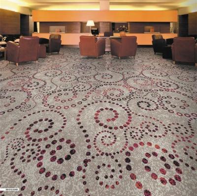 China Axminster Cut Pile Pattern Carpet Roll para decoração de salão de baile de hotel de 5 estrelas à venda