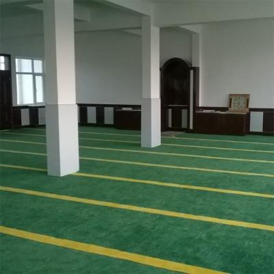 China Carpete de mesquita 100% acrílico de mão para sala de oração 10 mm de espessura à venda