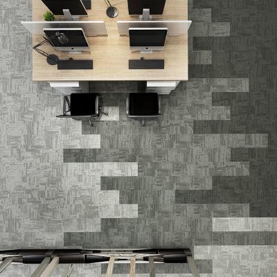 Cina Carpet modulare per uffici commerciali in nylon con supporto in PVC commerciale in vendita