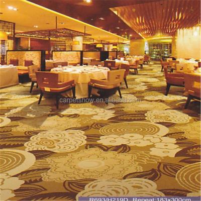 China 7mm altura de pilha Axminster Tapete para hotel e cinema Solução de piso à venda