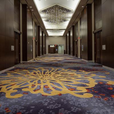 China Design personalizado Tapete Axminster para clube noturno e decoração de piso de hotel 5 estrelas à venda