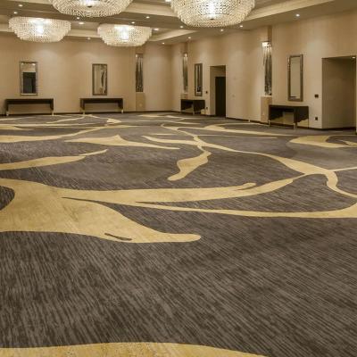 China Op maat gemaakte Axminster tapijt voor nachtclub en 5 sterren hotel vloerversiering Te koop