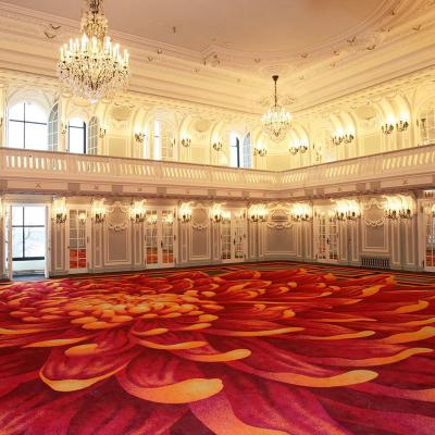 China Tapeçaria de cores personalizadas MACHINE MADE Axminster para Hotel Sala de estar Cinema Home Theater à venda